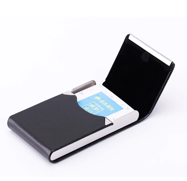 Hot Sale Pu Leather Business Cards Holder Wholesale Cards Holder Wallet ...