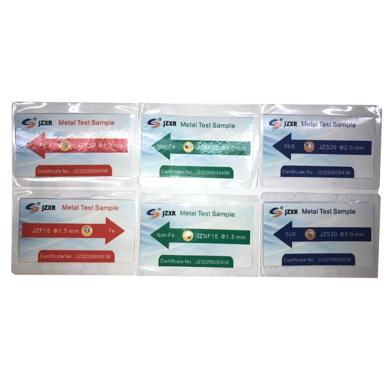 Industry Metal Detector Test Card - SUS Non-Ferrous Metal Test Pieces ...