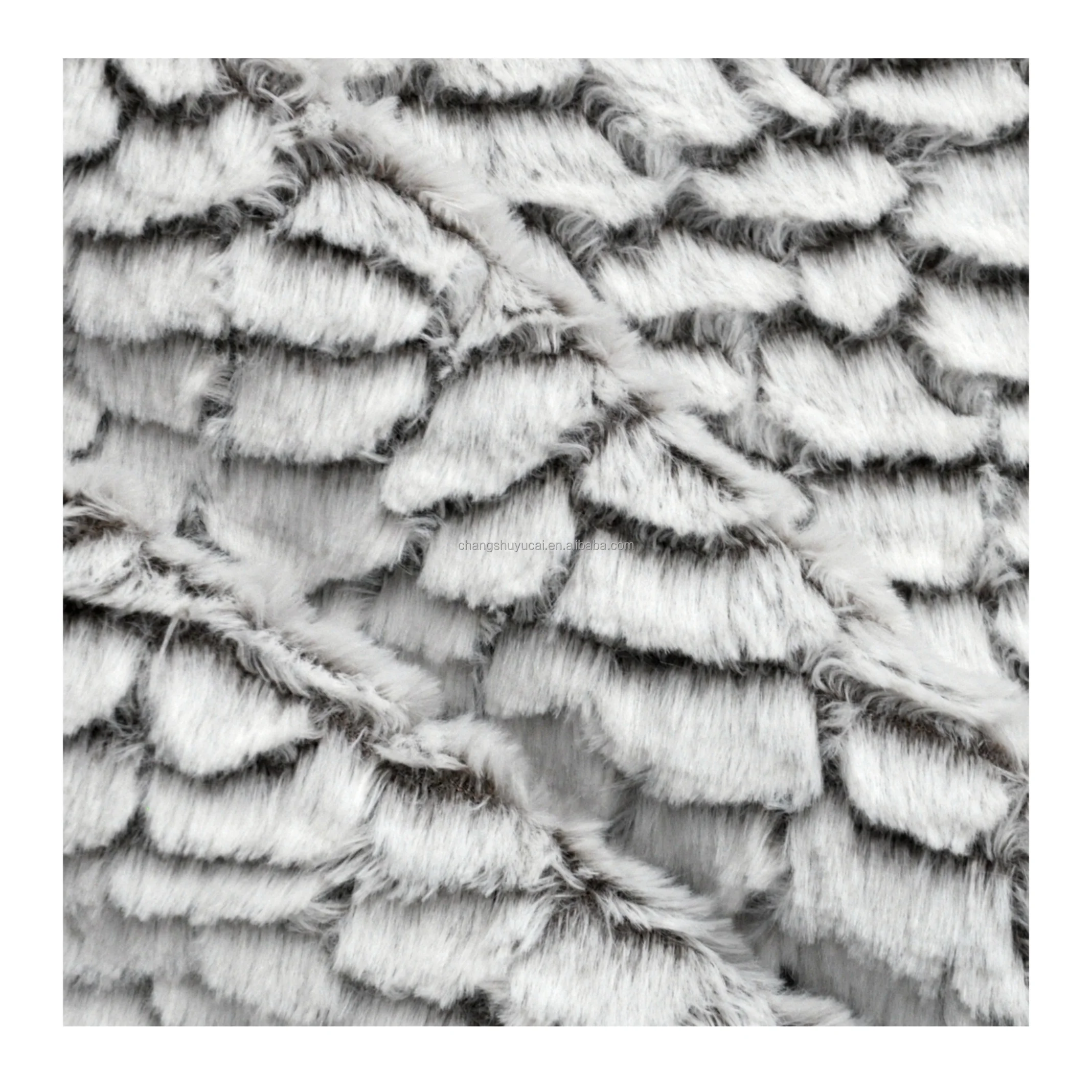 Embossed Plush Fabric In Stone Design For Blanket And Cushion Cover ...