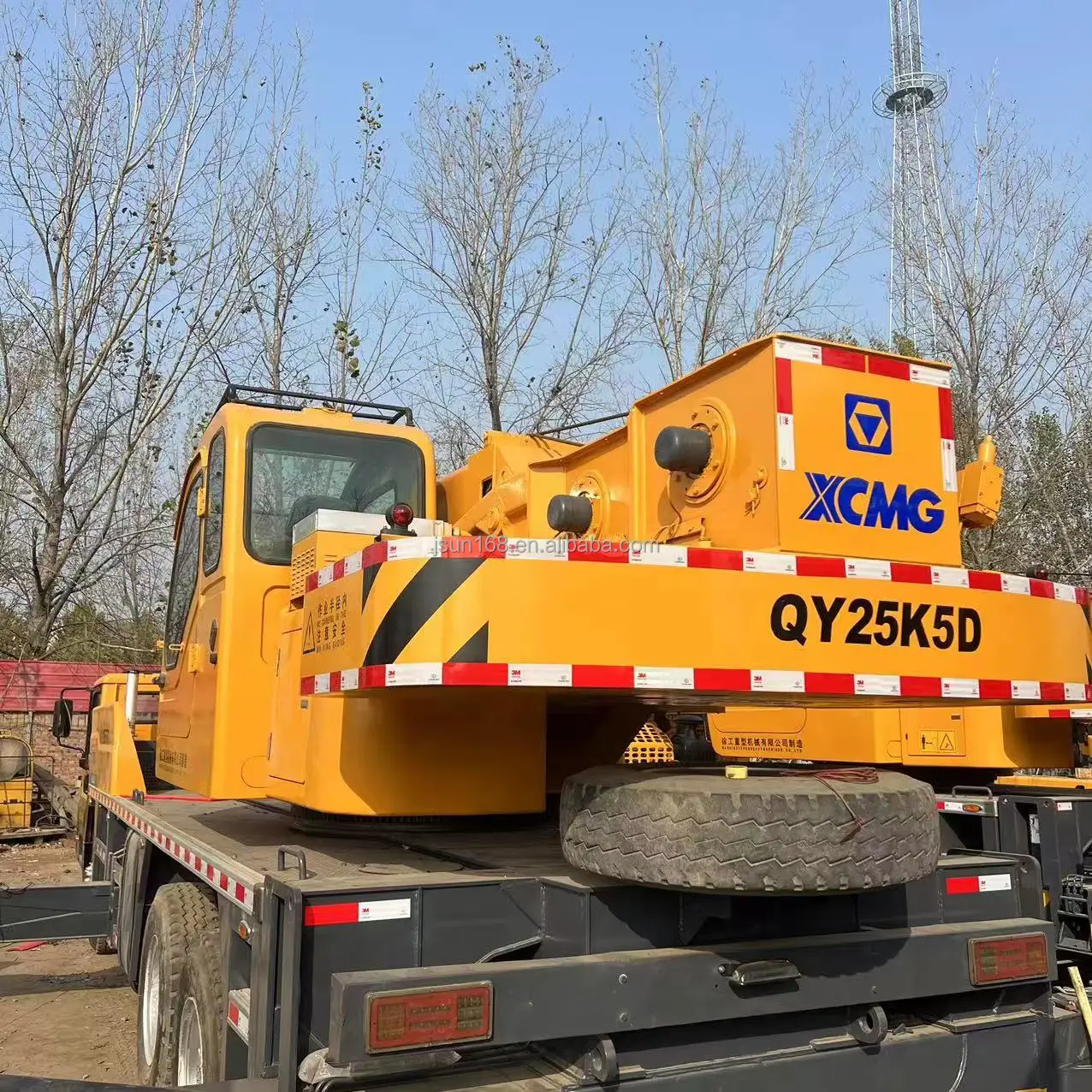 Used Xcmg 25ton Qy25k Hydraulic Truck Cranes For Mining Machinery Road Construction Machinery ...