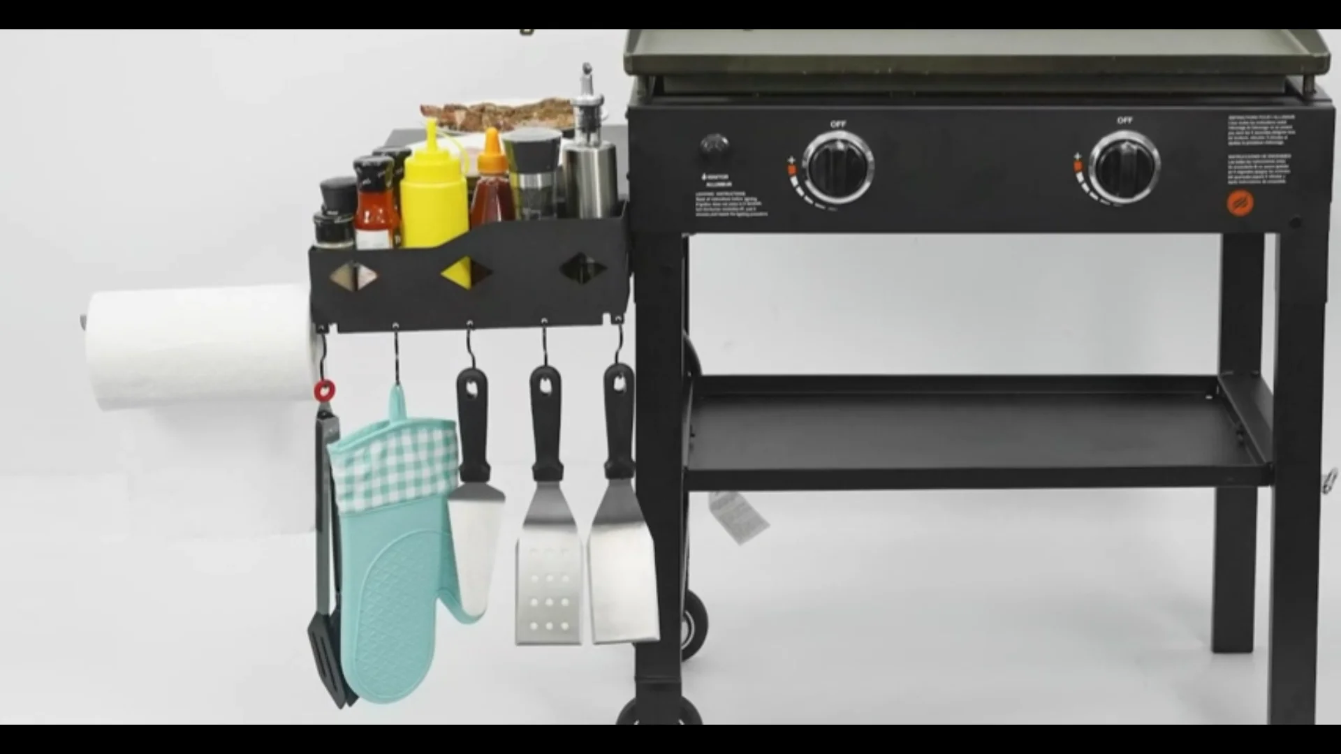 Griddle Caddy For 28" 36" Blackstone Griddles Grill Accessories Storage ...