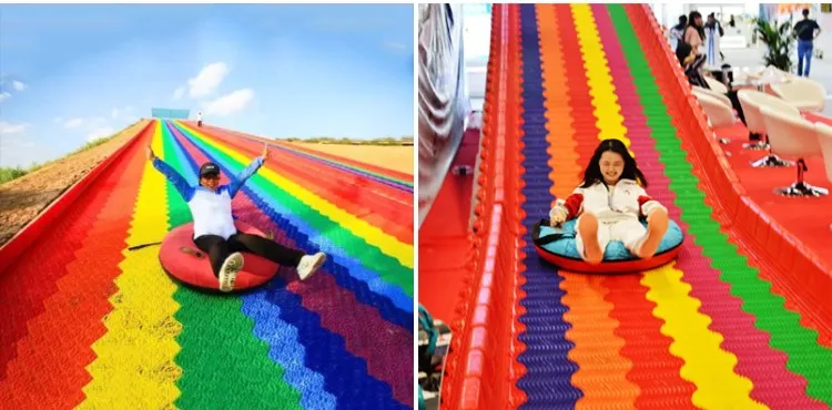 Super Rainbow Slide - Fun Family Rides for Amusement Parks