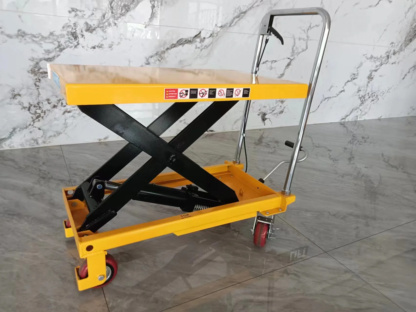300kg 500kg 1000kg Work Platform Manual 1m 1.5m 2m Lift Table Pt150 ...
