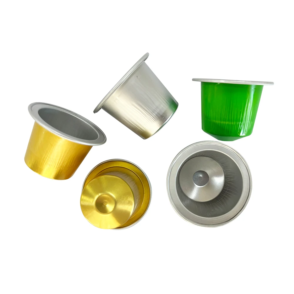 Disposable Capsule Pod Aluminum Foil Nespresso Empty Capsule Aluminum ...