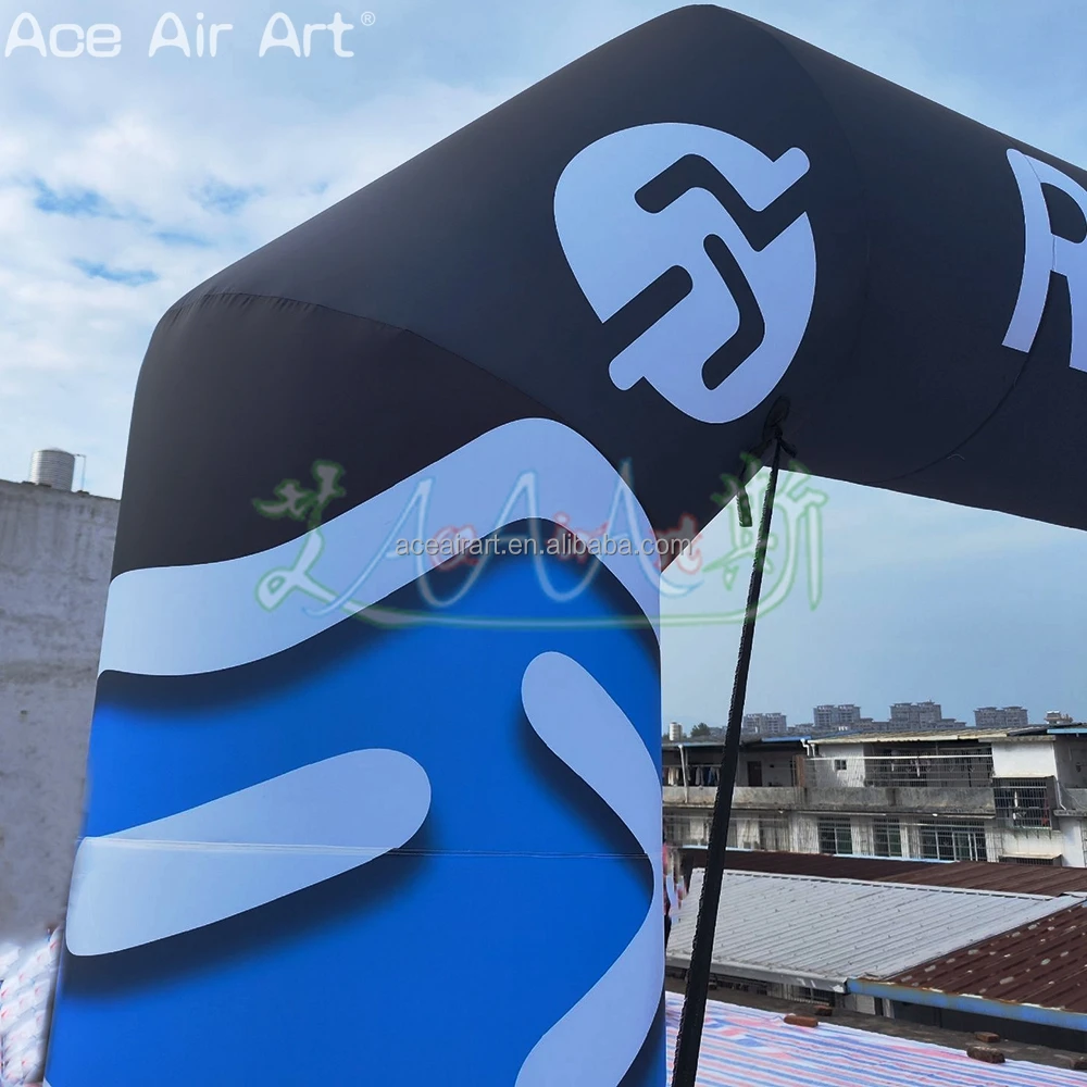 Custom Sports Start/Finish Line Inflatable Arch Running Archway ...