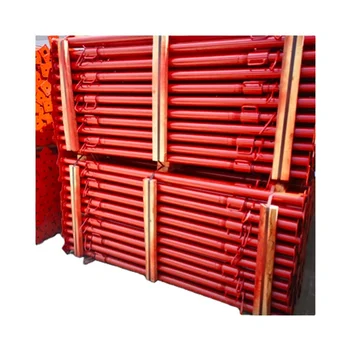 Gi Round Pipe Scaffold Steel Pillar Building Use Retractable Scaffold ...