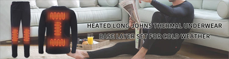 Men's Heated Long Johns - Winter Body Warmer Thermal