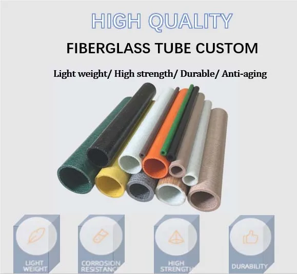 Mixed UV Stable Epoxy Resin FRP Glass Fiber Reinforced Polyester Pipe ...