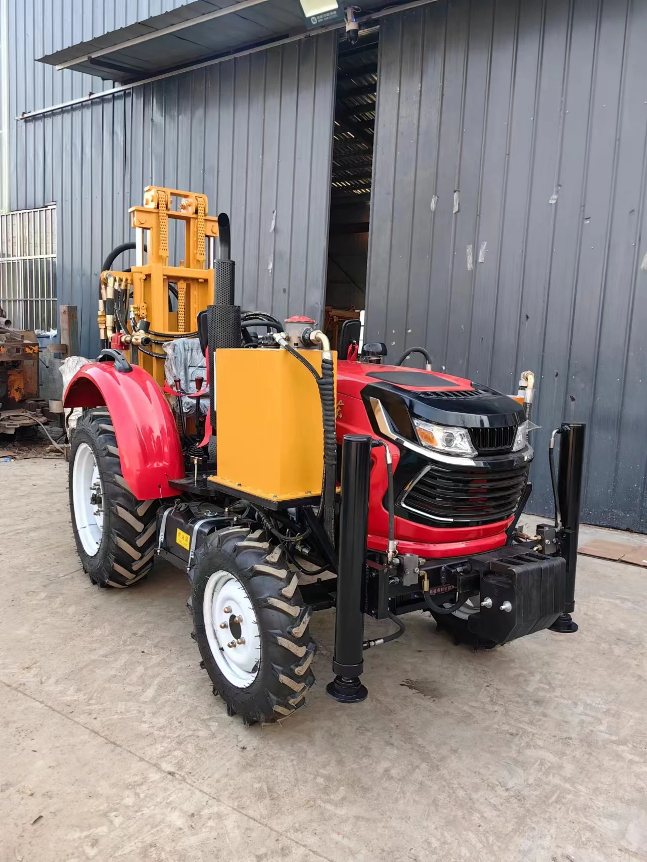 Remote Control Tractor Water Well Drilling Rig Agricultural Water And ...