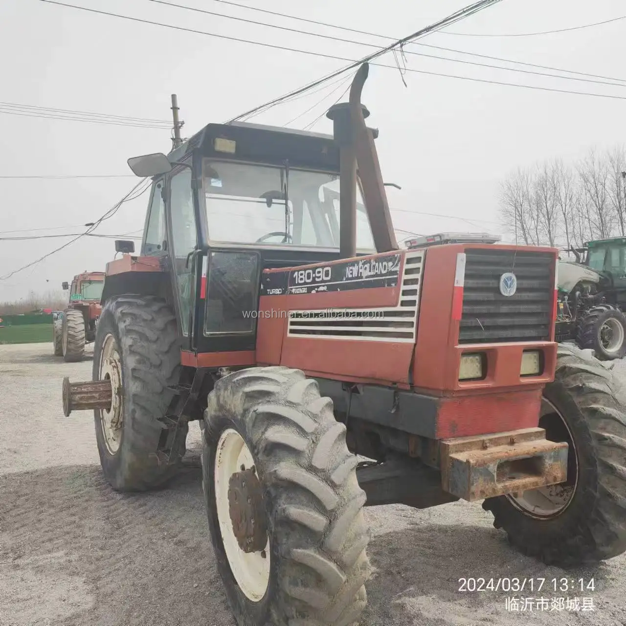 Used Tractor Fiat 180hp 4 Wheel Drive Model 180-90 Farm Tractor For Hot ...
