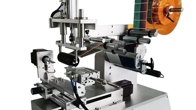 Dovoll Automatic Sticker Tag Tally Flat Top Sticker Labeling Printing ...