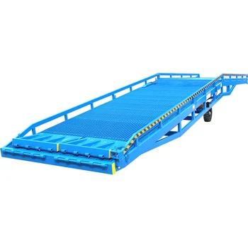 6-15ton Electric Dock Ramp Loading Unloading Adjustable Truck Mobile ...