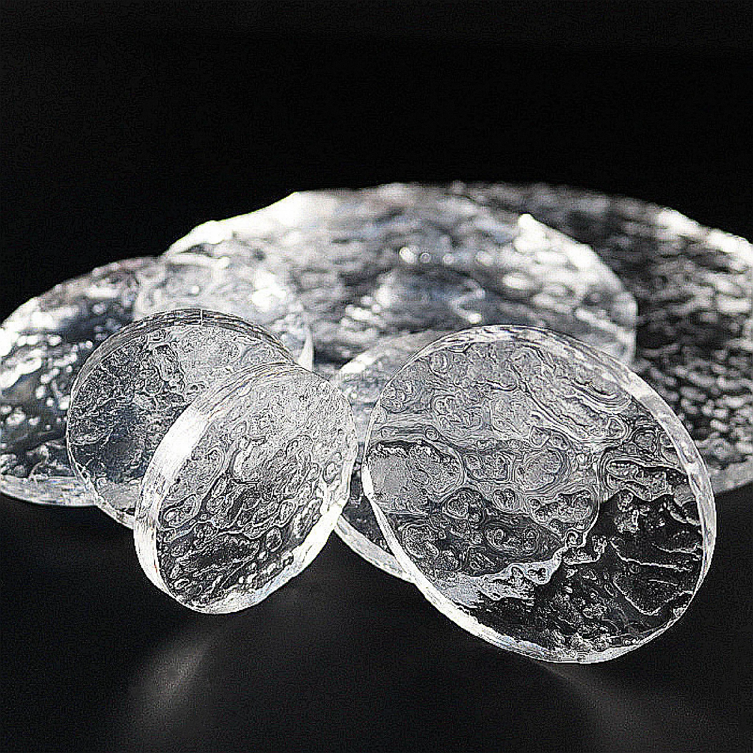 Transparent Acrylic Stone Pattern Display Frame Acrylic Jewelry Props ...