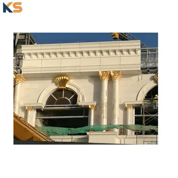 Exterior Decoration Gfrc Light Weight Eave Moulding For Covering Roof ...
