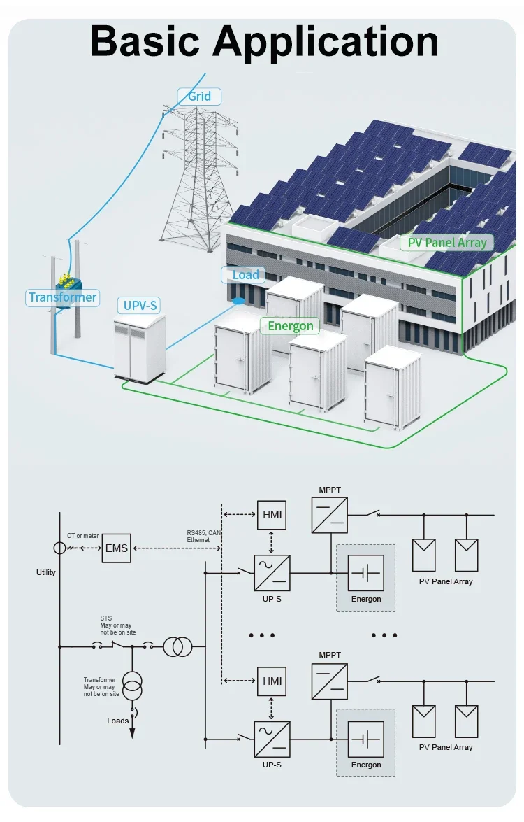 Bess Solar Battery Energy Storage System 215kwh Battery Storage