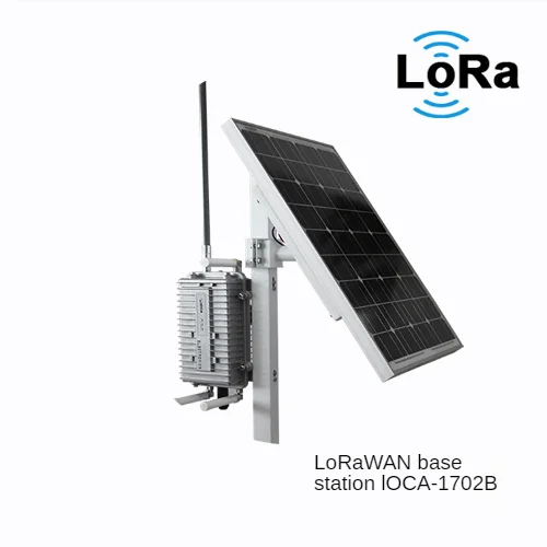 868 915 Mhz Base Station Signal Concentrator - Outdoor Solar Iot Gateway