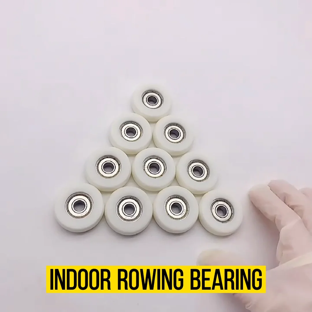 Nylon Bearing Wheel Rowing Machine Wheel 8x38x12mm With 608zz Bearing ...