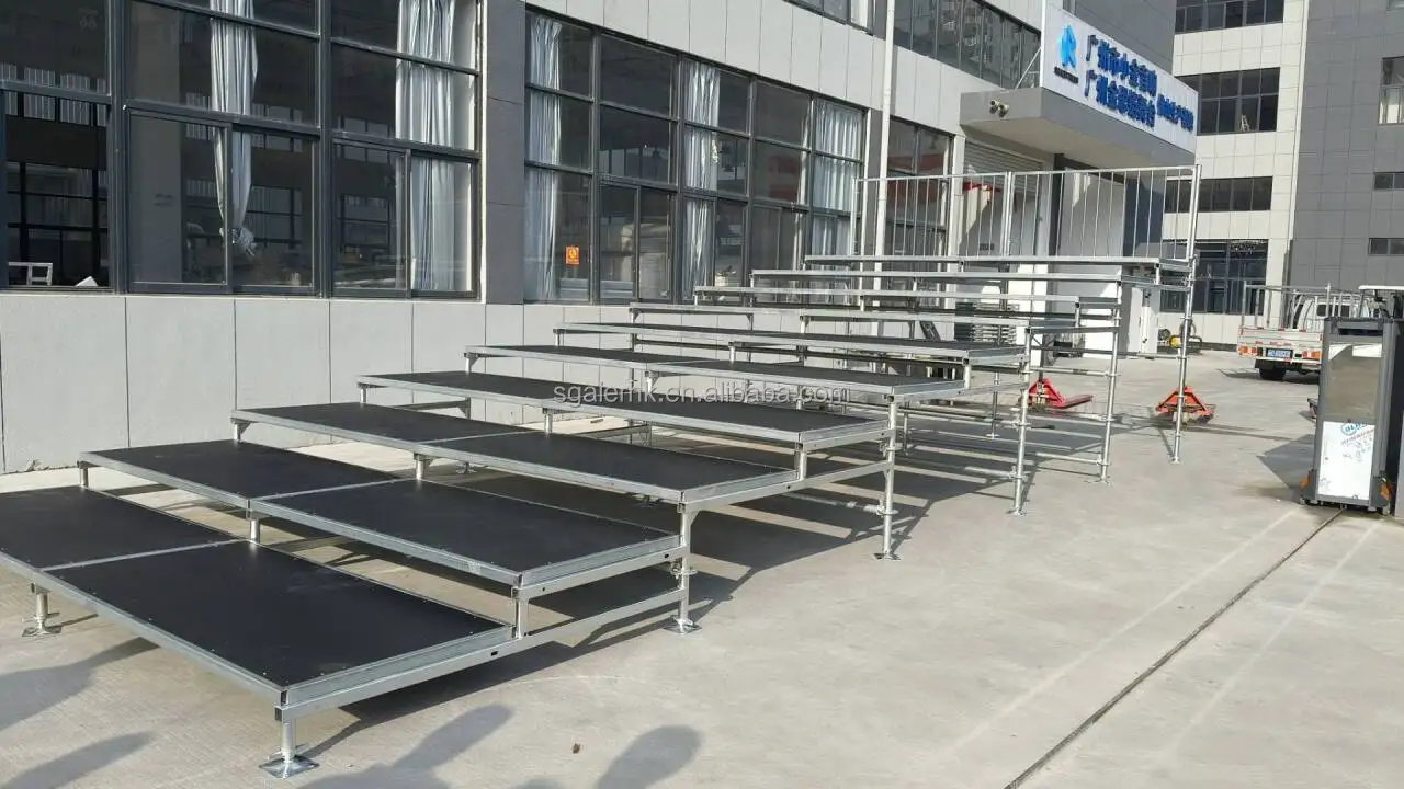 Scaffolding Grandstand Seating for Soccer - Durable & Easy to Assemble
