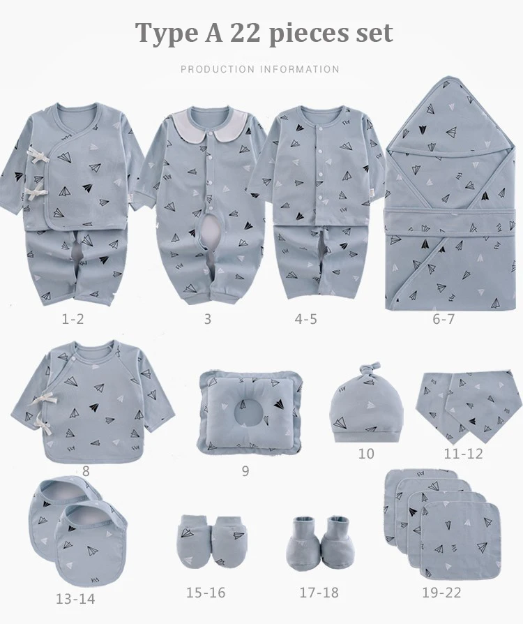 Roupas De Bebe Wholesale 18 Pcs 22 Pcs 24 Pcs Baby Pajamas Set Baby 100 ...