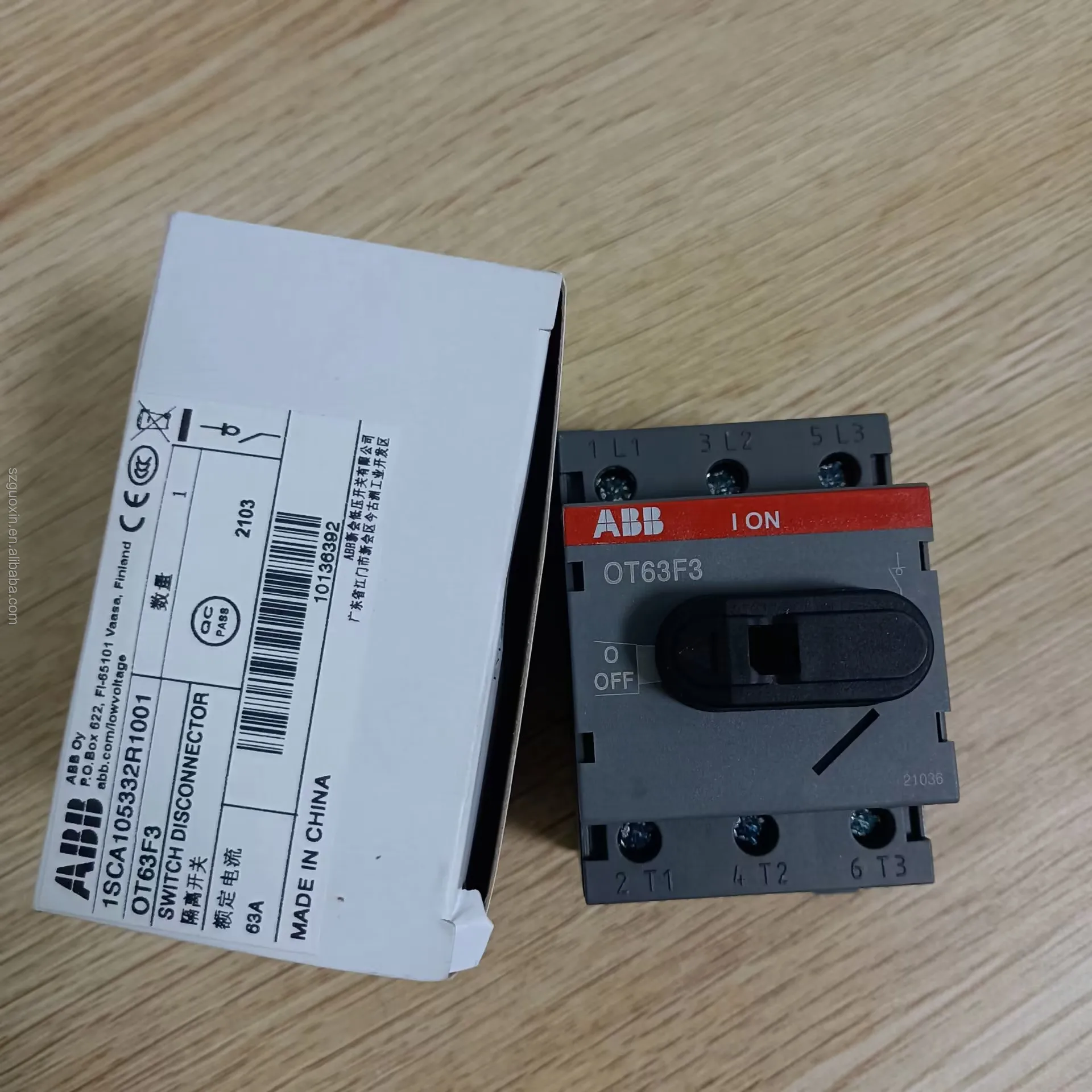 Abbs 3极开关-隔离开关ot63f3 - Buy Abbs隔离开关ot63f3,Schneiders断路器,Abbs电机 Product ...