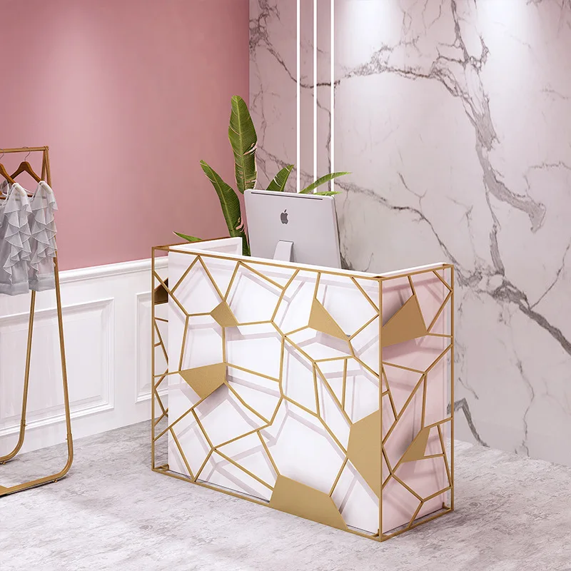 Modern Office Reception Desk Salon Reception Table Design - Buy ...