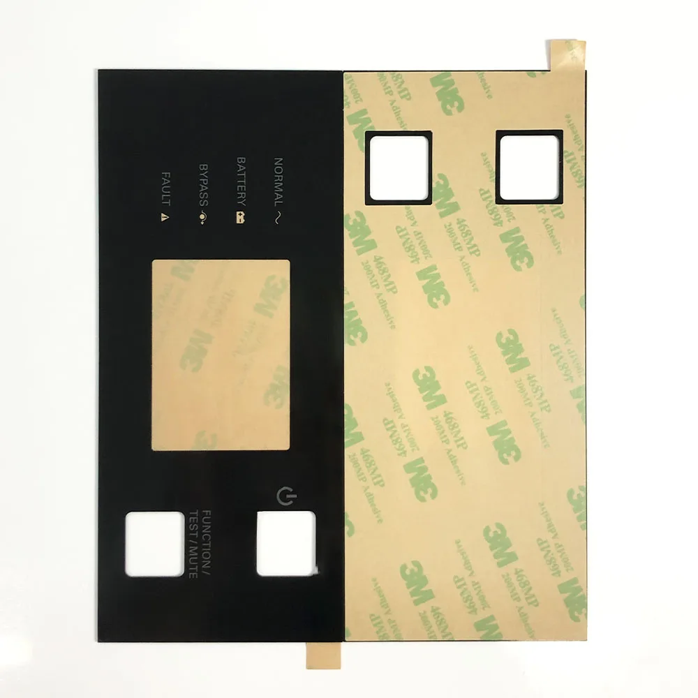 Solid Waterproof Stickers Smooth Transparent Silk Screening Pc Lenses ...