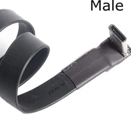 Usb 3.1 Type C To Type C Extension Cable 90 Degree Adapter Fpc Fpv ...