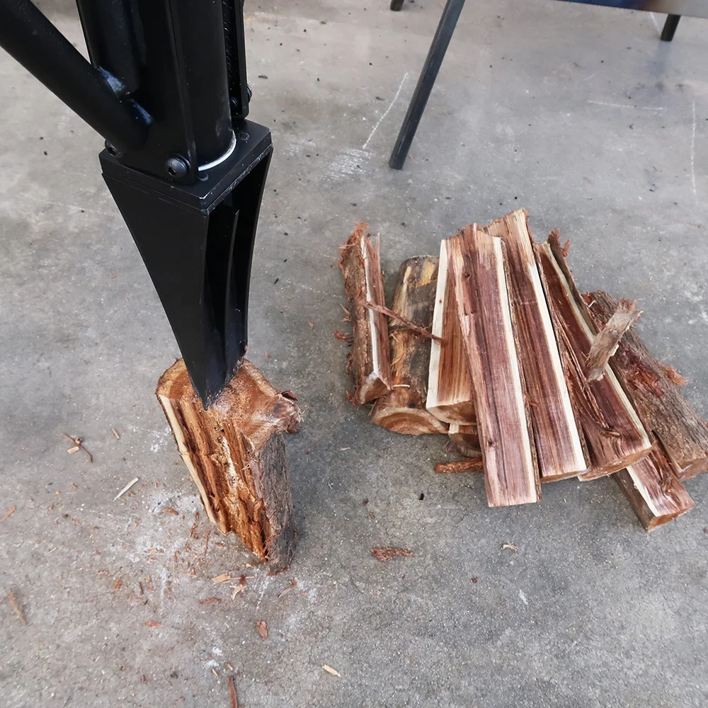 High Efficiency Log Splitter - Heavy Duty Manual Firewood Processor
