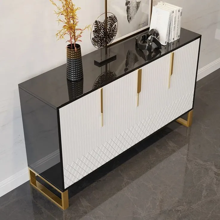 Luxury Hotel Furniture Modern Sideboard Cabinet New Design Sideboards ...