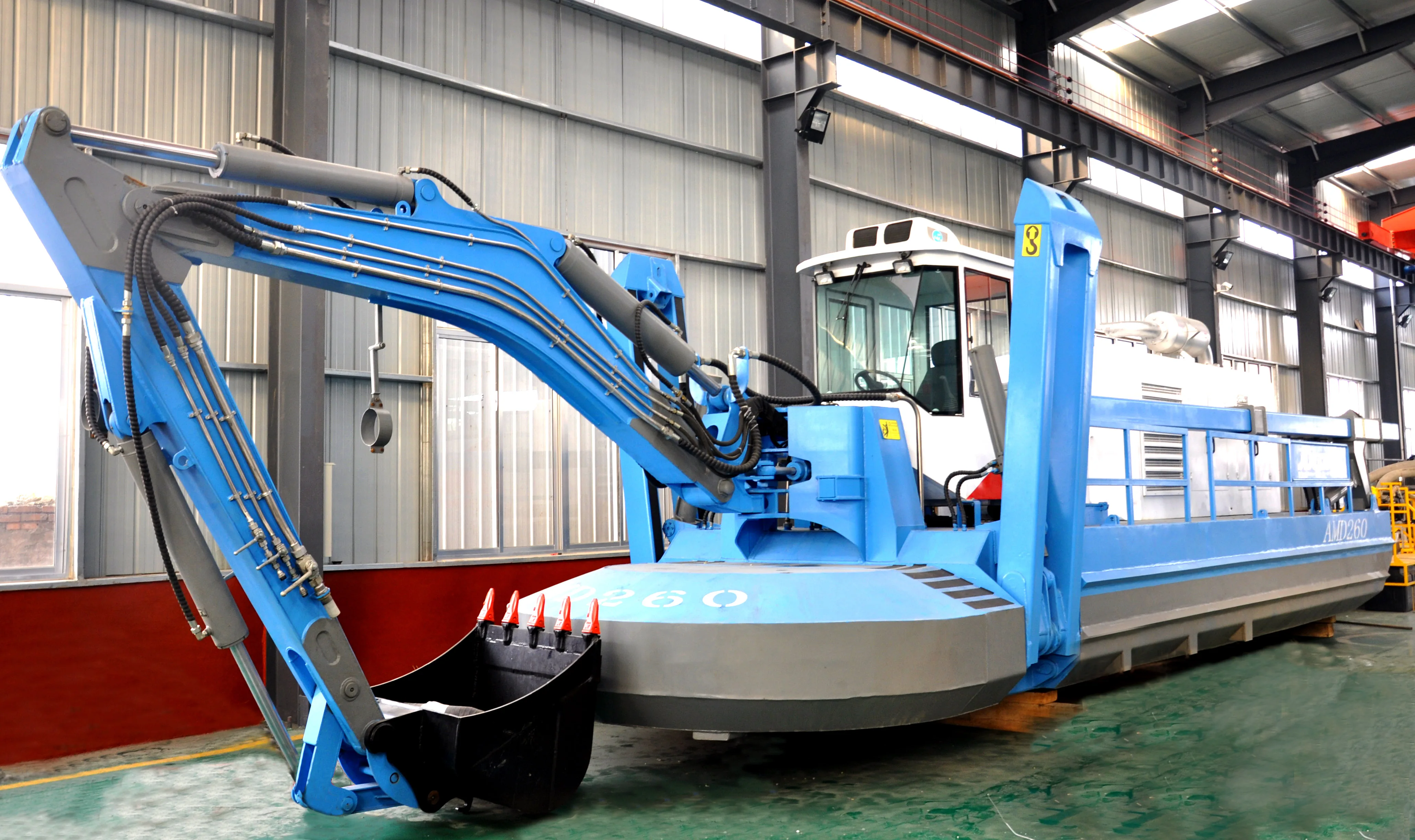 Muliti-functional Amphibious Dredger Amphibious Swamp Buggy Excavator ...