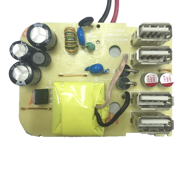 Factory Customizable Dc To Dc Charger Module Pcba With 2usb Type-c 8v ...