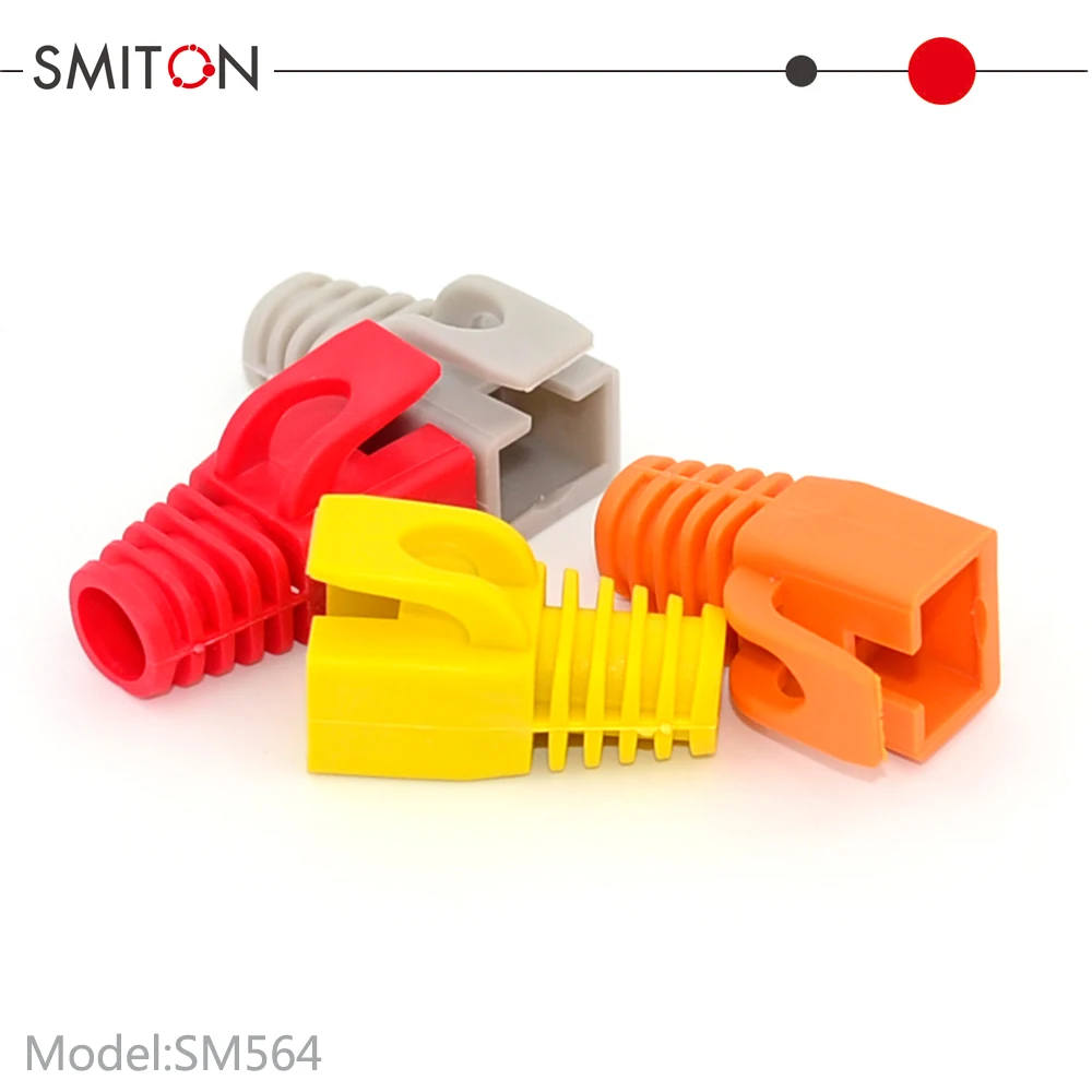 Colorful Network RJ45 Modular Plug Rubber Boot for Cat7 Network Cable ...