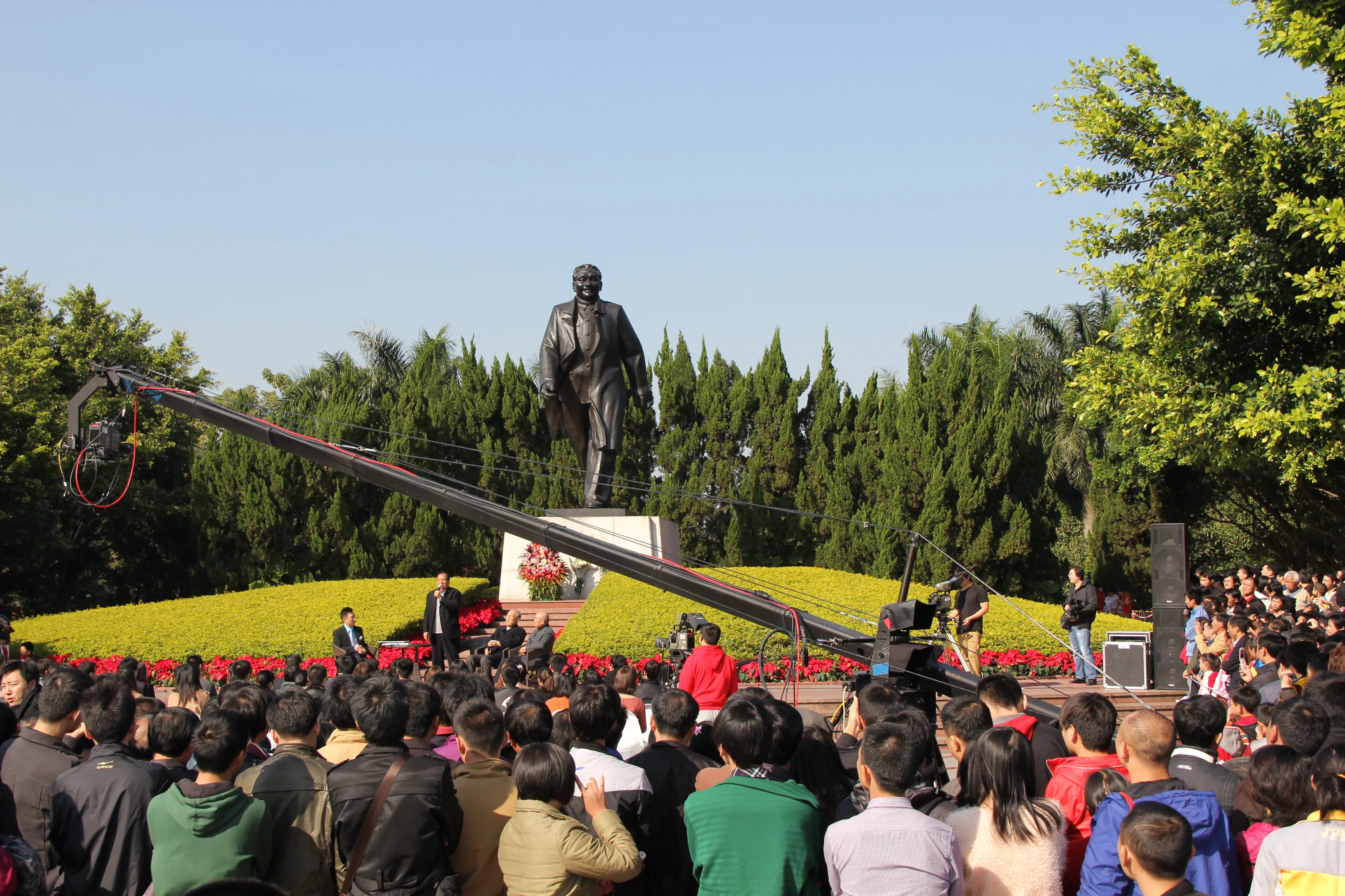 Triangular Jimmy Jib Crane - Durable Aluminium Alloy Tubes
