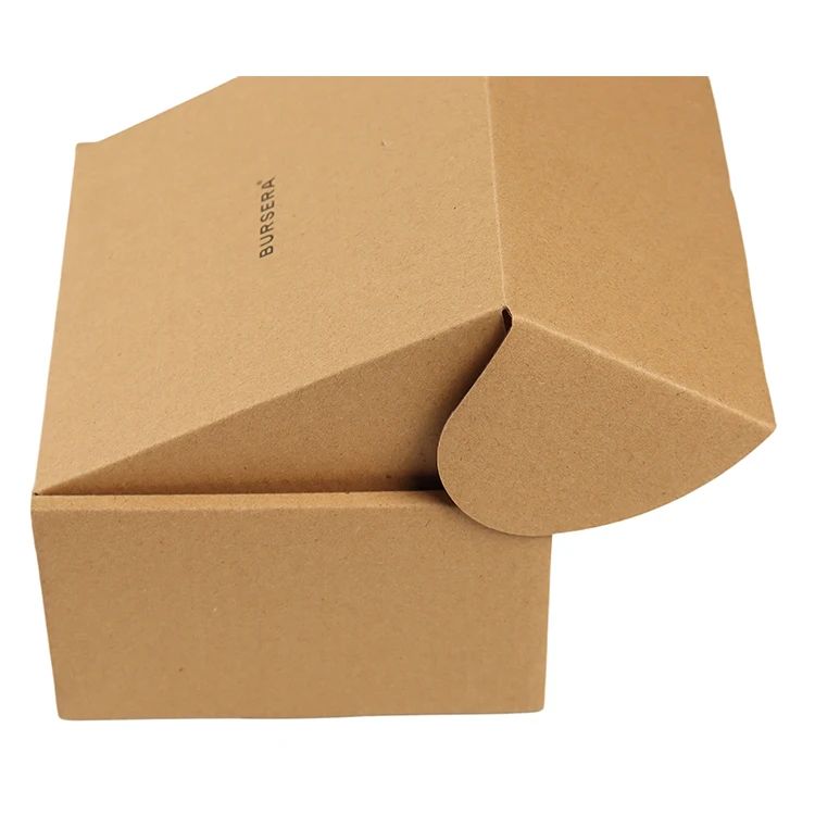 Luxury Custom Corrugated Cardboard Gift Mailing Shipping Box Gold Foil ...