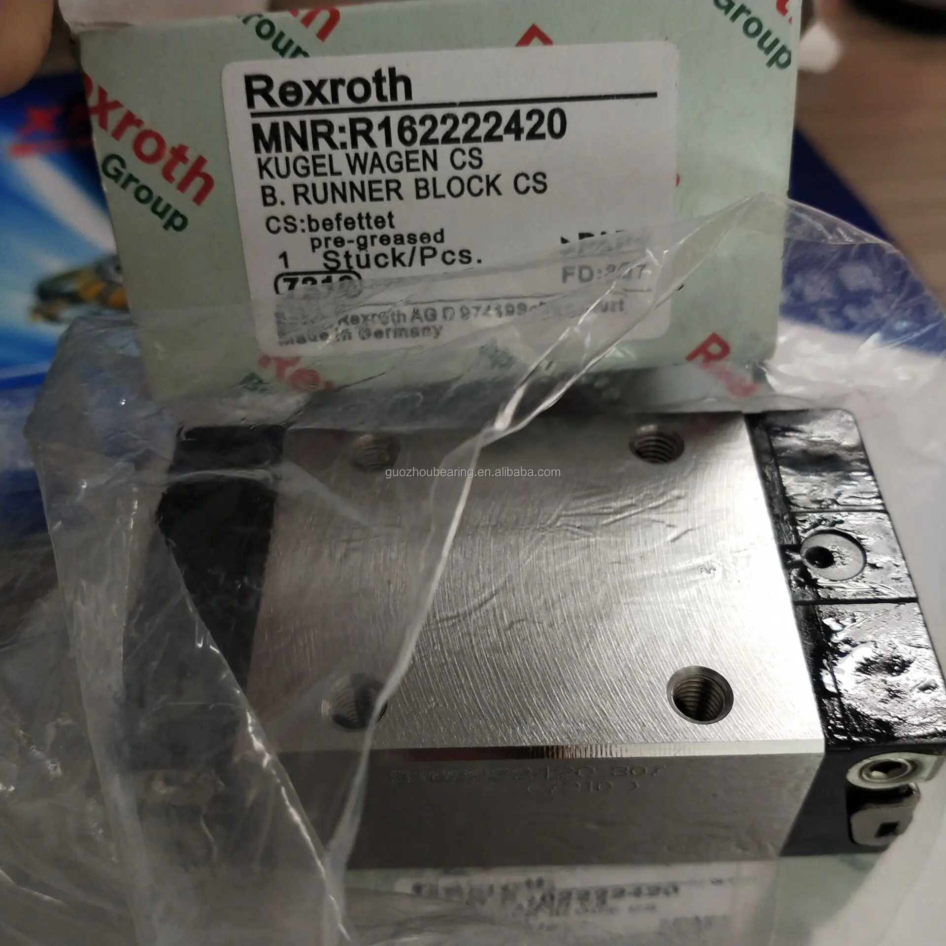 Original Rexroth Brand Runner Block Linear Bearing R162222420| Alibaba.com