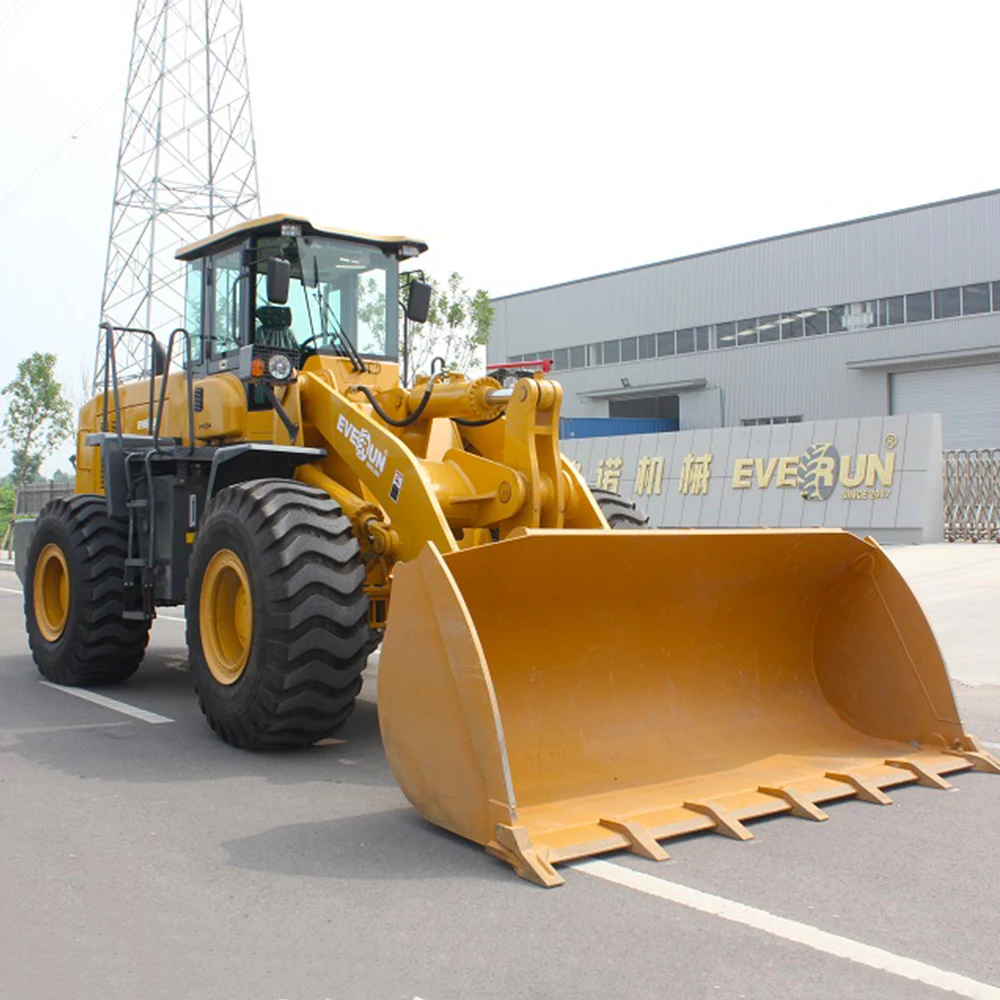 Everun Er50 Factory Best 5ton Compact Loader China Front End Loader ...