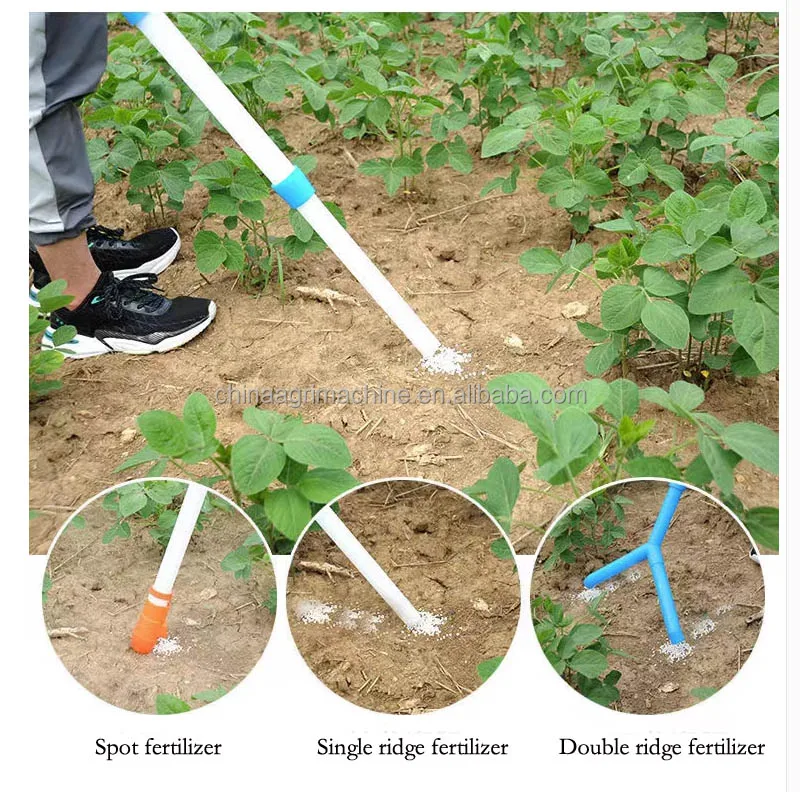 Manual Fertilizer Spreader - Efficient Granular Application