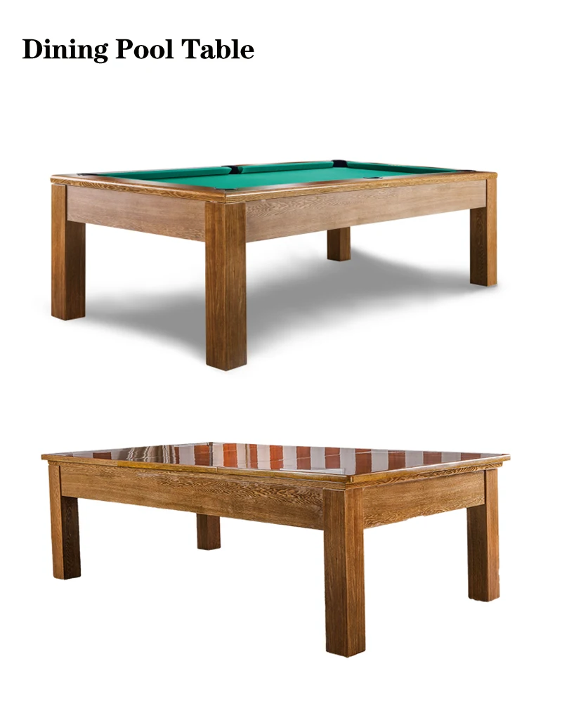Cheap Solid Wood Pool Table 9 Feet Club Use Billiard Room Pool Table ...