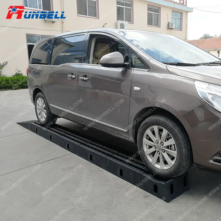 Heavy Duty 15ft Poly Car Lift Ramp Set - 5 Tons Capacity