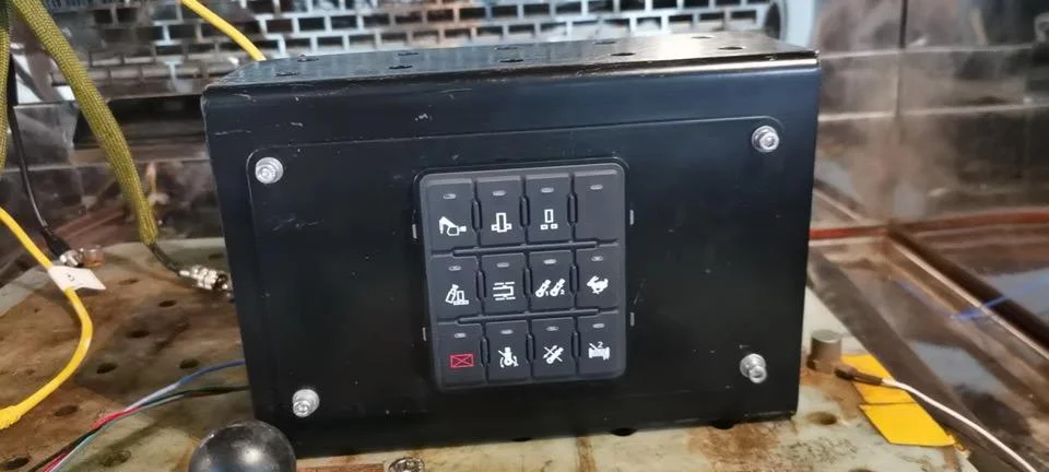 12 Buttons Switch Panel CAN Bus Automotive Intelligent Keypad