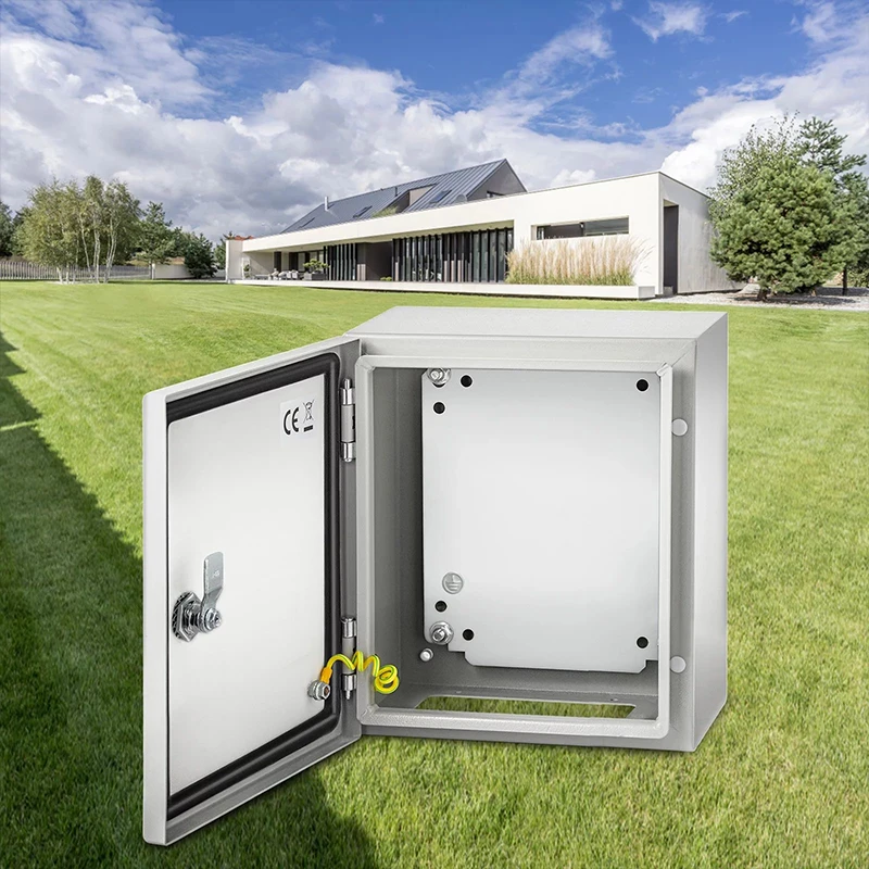 Distribution Box IP54 IP55 Electrical Enclosure Iron Electronic ...