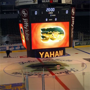 Center-hung Video Ring Led Sports Advertising 4 Sided Led Scoreboard ...