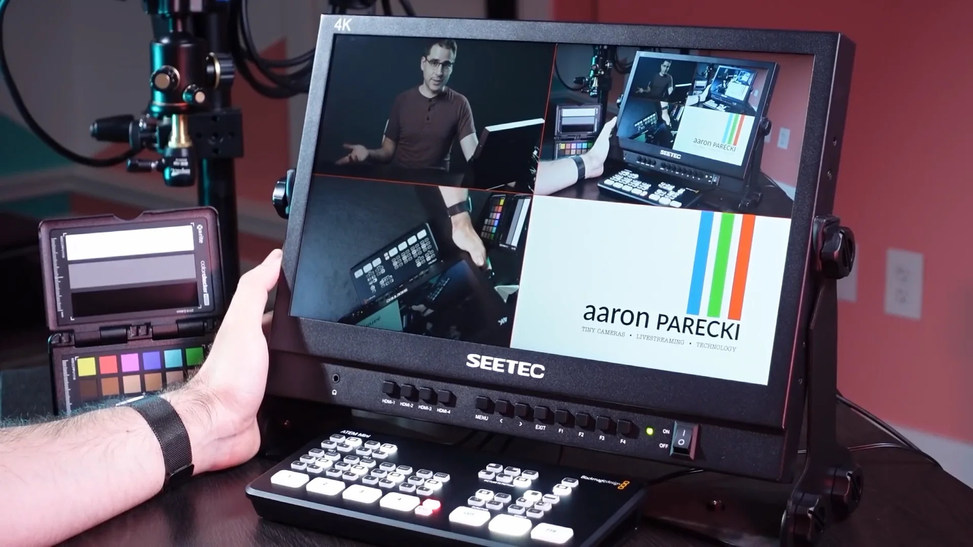 Seetec Feelworld Atem156 15.6 Inch Live Streaming Broadcast Director ...