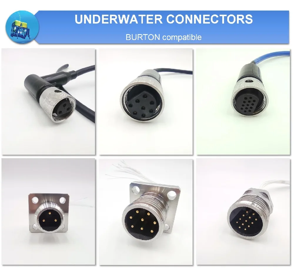 2023 Underwater Connector Auv Rov Subsea Solutions 55p1-1508 Pbof 8 ...