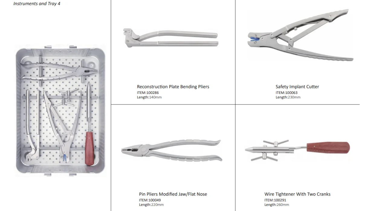 Orthocore Veterinary Instrument Set for Small Animal Surgery