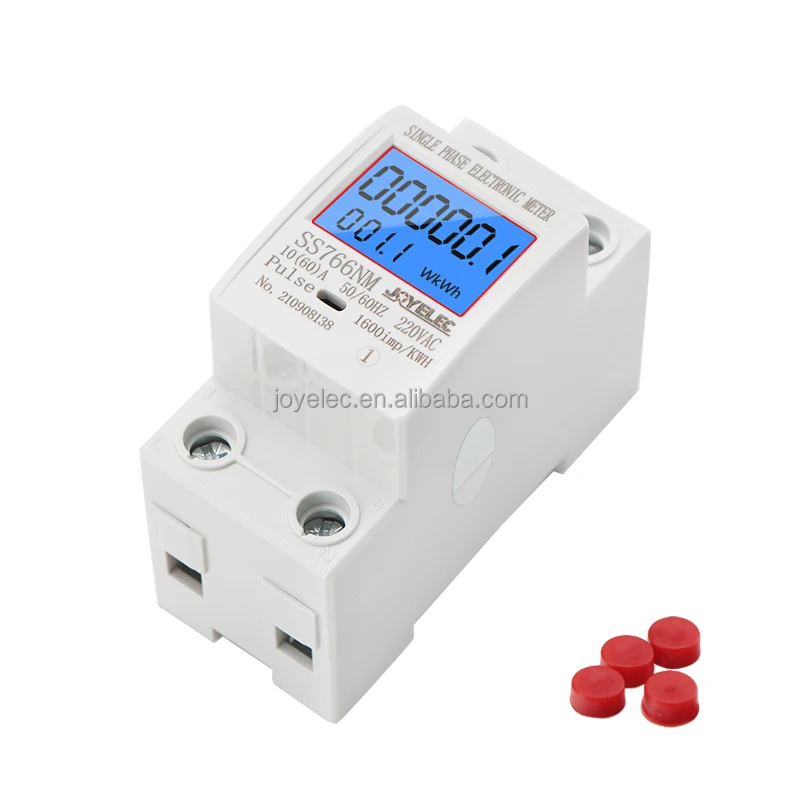 JOYELEC Single Phase Energy Meter - Accurate Kwh Measurement