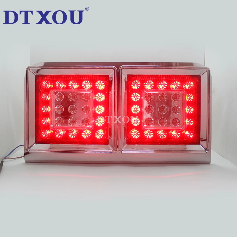 Tail lamp tyep SUS texture LED tail lights for Mitsubishis/Hinos ...
