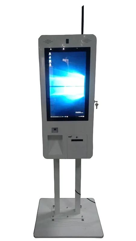 Restaurant Fast Food Ordering 24" 27" 32" Stand Android Touch Screen ...