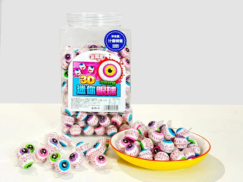 New Design Oem Custom Halloween Candy Party Candy 2g Small Ball Shape ...