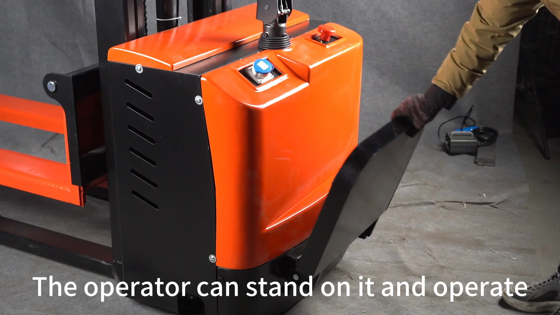 High Quality Product 1ton 2tons Full Electric Pallet Lift 3m Stacker ...